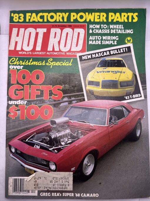 Hot Rod Magazine December 1982 Vintage Issue - clodmodracing.com